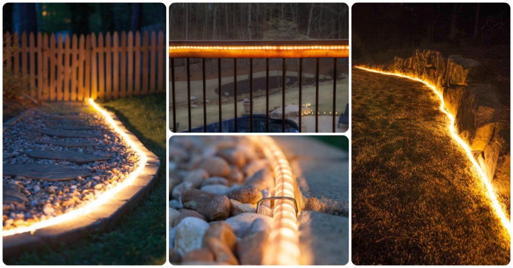 Ingenious Ways to Use Rope Light In Your Backyard! – Site For Everything
